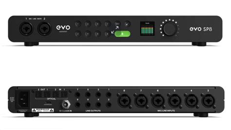 Audient EVO SP8 8-Channel Smart Mic Preamp Launches