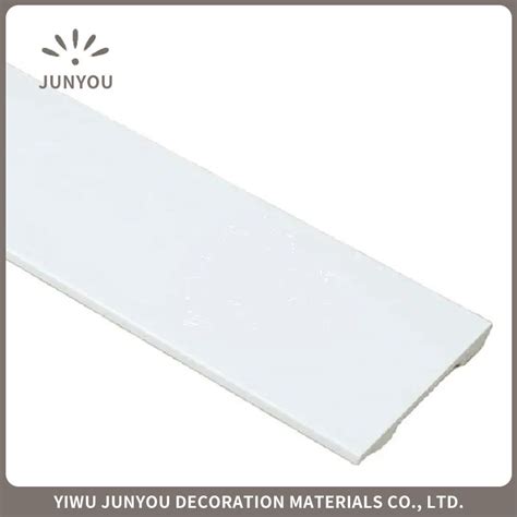 Wholesale Light Weight Plastic Baseboard Borderline Skirting Ps Polystyrene Moulding China
