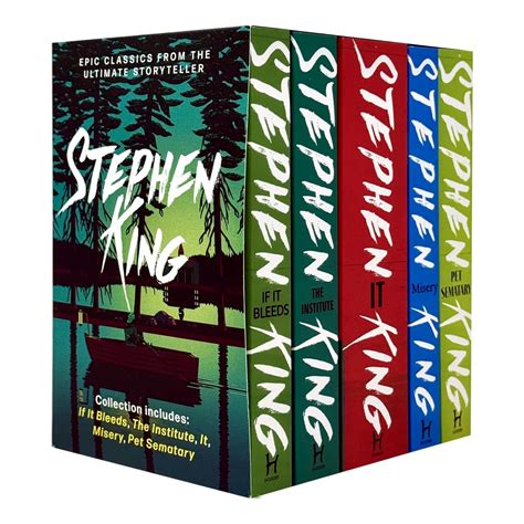 Stephen King 5 Book Collection For 12 Years Horror Classics The