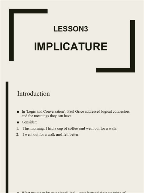 Implicature Pdf
