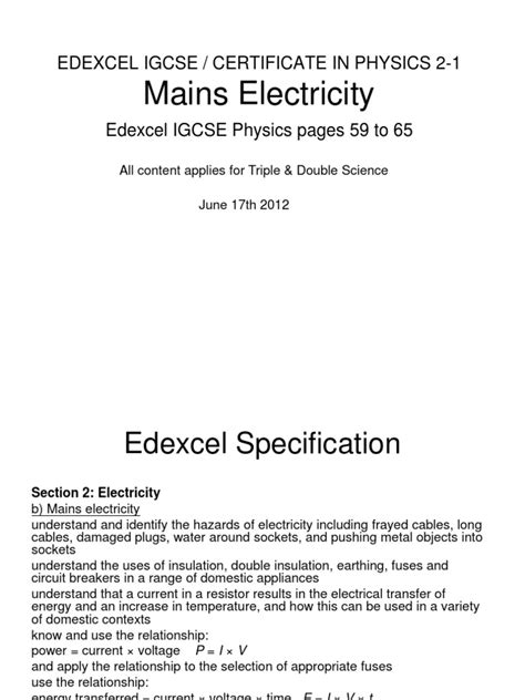 Pdf Igcse 21 Mainselectricity Dokumen Tips