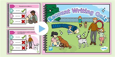 Recount Writing Powerpoint Quiz Twinkl