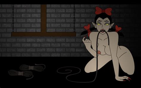 Rule 34 Beckoning Bedroom Before Sex Bondage Bows Breasts Claws