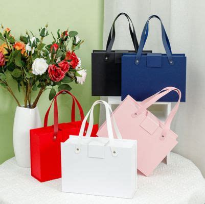 Black Foldable T Boxes One Piece Carry Handle T Presentation Box