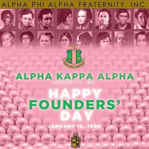 Happy 114th Founders Day To The Beautiful Ladies Of Alpha Kappa Alpha Sorority Inc 🤙🏾 ️💕💚