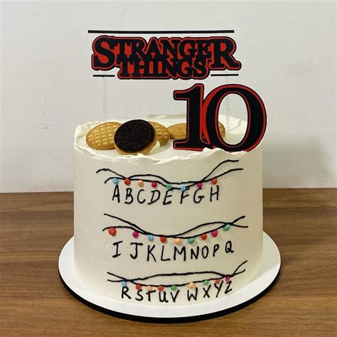 Bolo Stranger Things Modelos E Topos Criativos