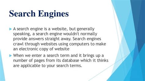search engines and its types