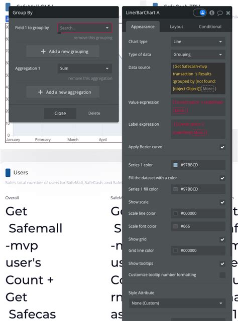 Cant Find Any Object When Using Group By From External Api