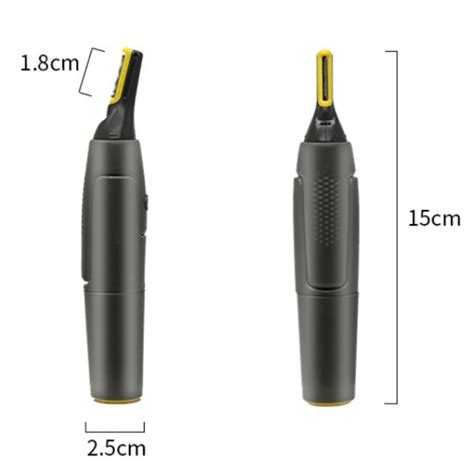 Badu Bg Електрически бръснещ тример за нос и уши Безопасна грижа за лицето Тример за косми в