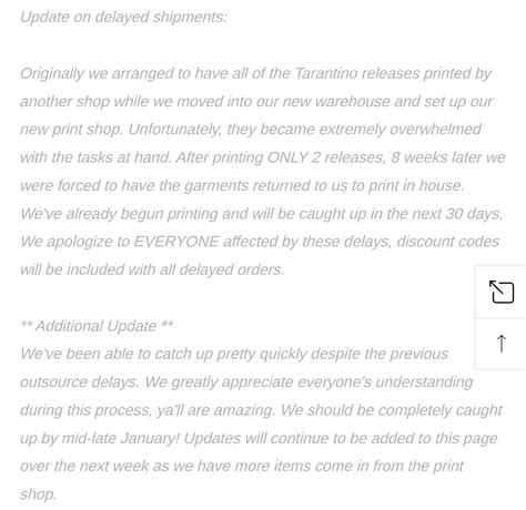 Via The Fttn App • For Anyone Curious As To Why There Have Been Delays