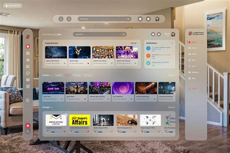 Dashboard Spatial Ui Design Behance