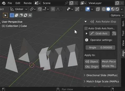 Mesh Align Plus Blender Extensions