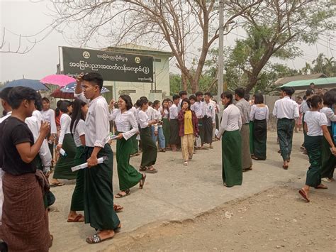 ရခိုင်ပြည်နယ်အတွင်းရှိ မြို့နယ်အသီးသီးတွင် ၂၀၂၃ ခုနှစ် တက္ကသိုလ်ဝင်တန