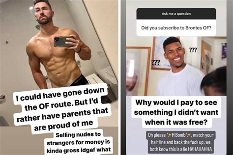 ‘married At First Sight Bronte Schofield And Harrison Boon Are Beefing Over Onlyfans