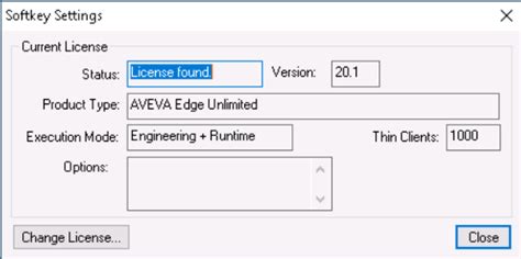 How Can The Serial Number Of The Aveva Edge Softkey License Running On A Pc Be Identified