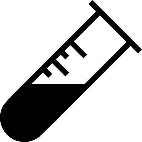 Test Tube And Laboratory Equipment For Chemistry Free Clipart Png All