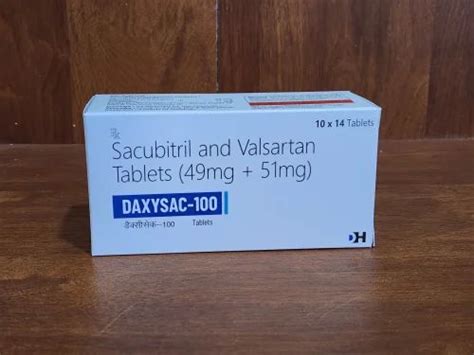 Sacubitril And Valsartan Tablet 49mg 51mg At Rs 4900box In Vadodara Id 2851036764255