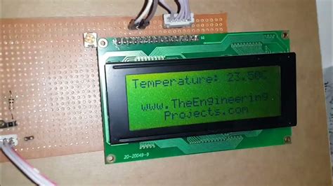 Temperature Sensor Ds18b20 With Arduino Uno Youtube