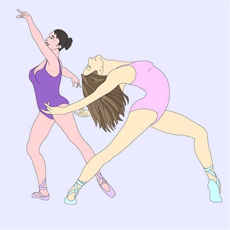 Premium Vector Classical Ballet Steps