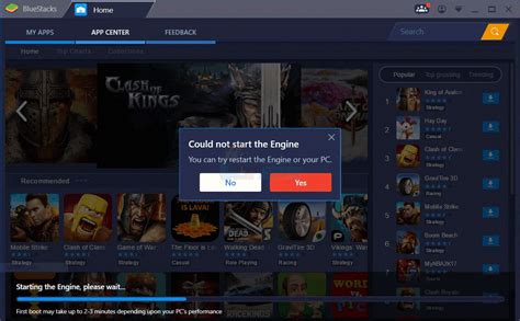 Fix Bluestacks Engine Won T Start