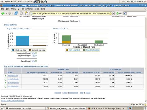 Oracle Database 11g Sql Performance Analyzer Part 3 Database Journal