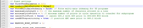Solved Fanuc 5 Axis Post Processor Help Autodesk Community