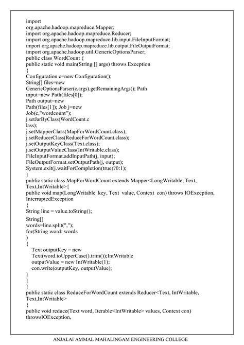 BIGDATA ANALYTICS LAB MANUAL Final Pdf BIGDATA ANALYTICS LAB MANUAL Final Pdf