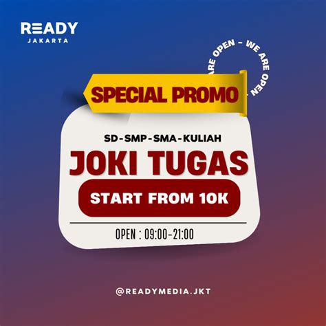 Jual Jasa Joki Tugas Sd Smp Sma Kuliah Shopee Indonesia