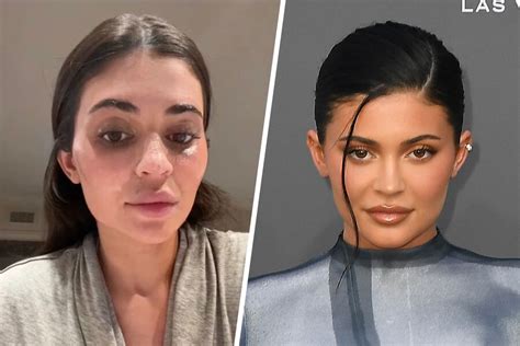 Кайли Дженнер показала лицо без макияжа и фотошопа Газета Ru Новости