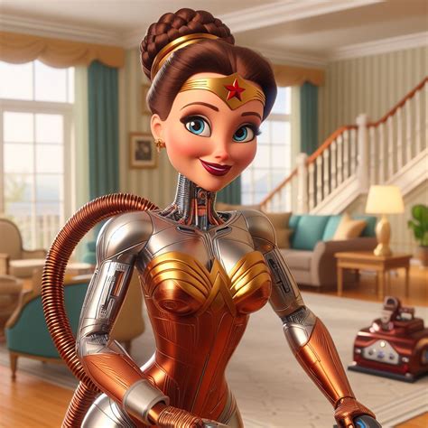 Robot Wonder Woman 201 By Queenjupytermartin On Deviantart