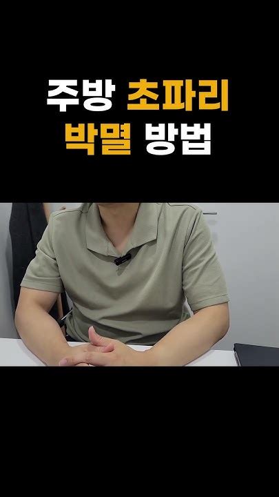 초파리 없애는 방법 Youtube