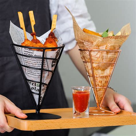 French Fries Stand Raw Plus Coffee