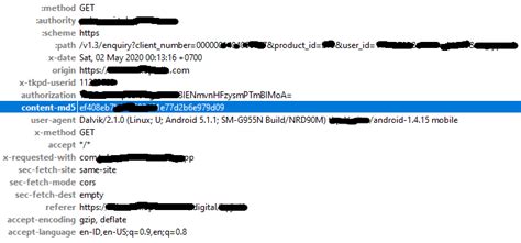 C How To Set Content Md5 Header In Get Method Using Client