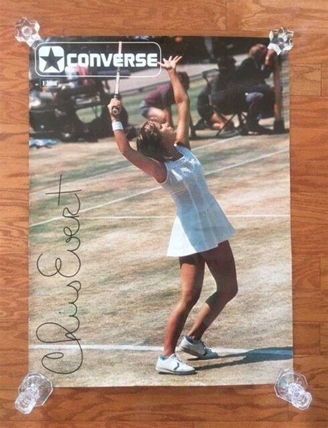 2 Vintage Rare 1970s Chris Evert Converse And Sports Illustrated