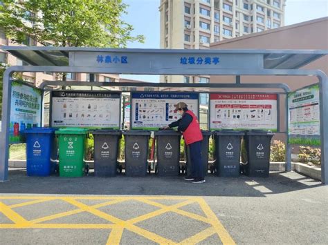 威海临港经济技术开发区管理委员会 图文新闻 创示范、引时尚，打造垃圾分类五星示范小区