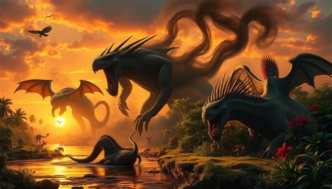 African Mythical Creatures Spirits Deities And Monsters