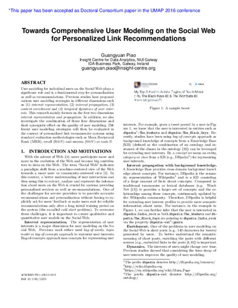 pdf towards comprehensive user modeling on the social web for