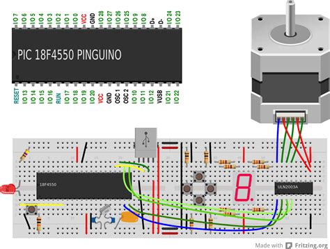 Electrónica Y Programación Conexión motor paso a paso