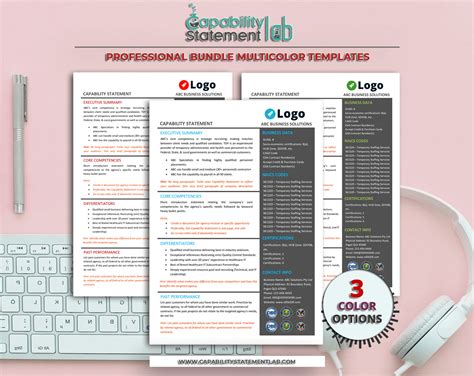 Engineering Capability Statement Template Capability Statement Lab
