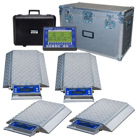 Abacus Scales And Systems Intercomp Pt 300dw Wheel Load Scale Packages