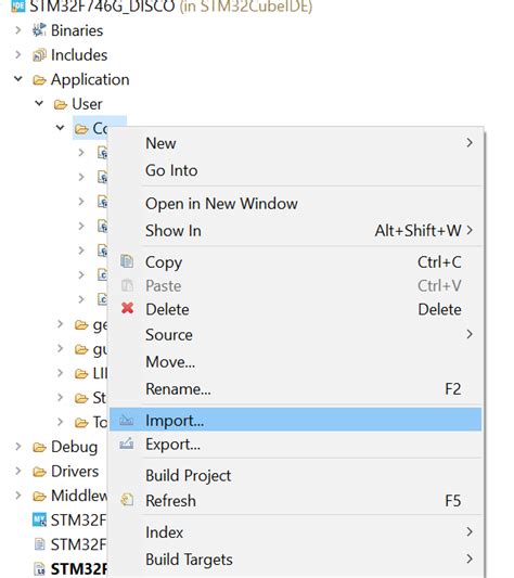 How Does Stm32cubeide Know Where These Files Are A