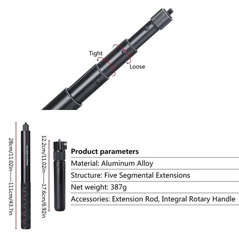 Universal Insta360 One X X2 One R Plus Evo Selfie Grandado