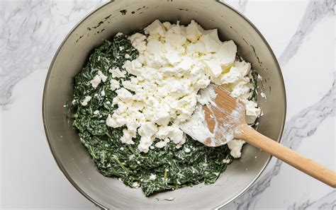 Spinach And Cheese Stuffed Flatbreads Light Orange Bean