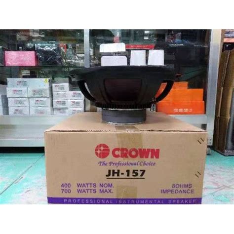 Crown Speaker Jack Hammer Jh 157 700watts Dual Magnet Shopee