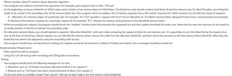 Solved Using C ﻿and In A Cygwin Enviornment How Can We