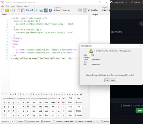 Js Function Results In Error · Discussion 86 · Proektsoftbgcalcpad
