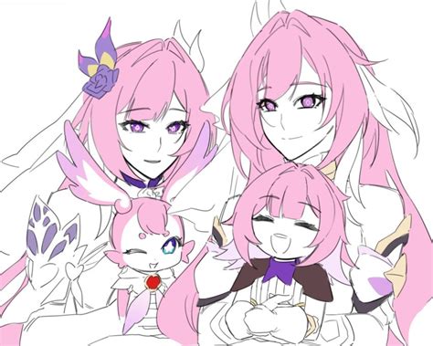 Cyrene Demiurge Honkai Star Rail Cyrene Honkai Star Rail Elf Elysia Elysia Herrscher