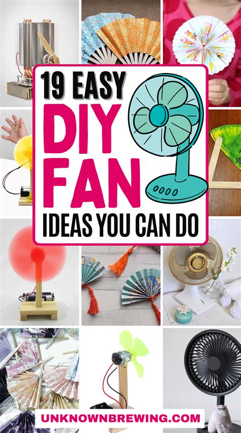 19 Diy Fan Ideas Creative Ways To Beat The Heat At Home