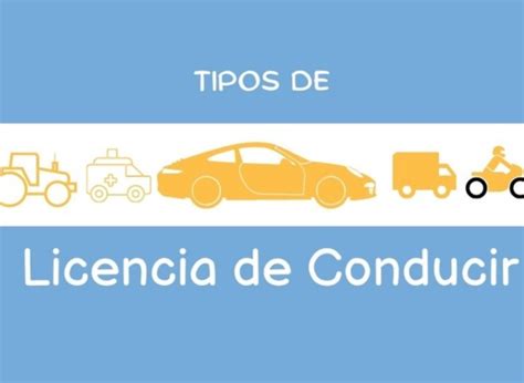 Cuáles son los tipos de licencia de conducir en Argentina