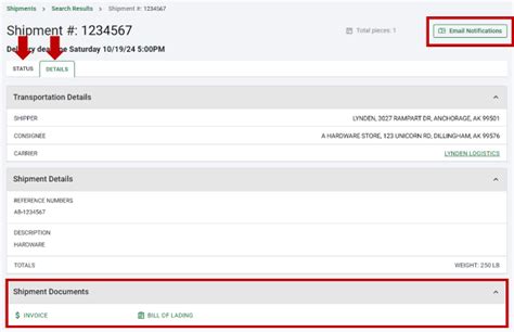 Tracking Reference Number Search Lynden Help Center